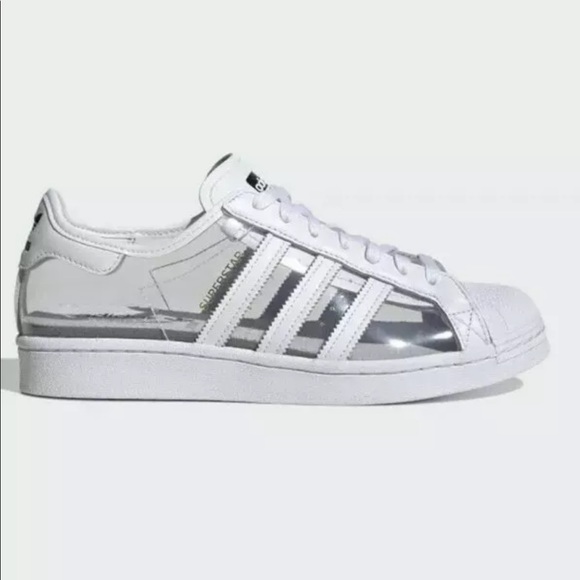 adidas | Shoes | Adidas Originals Superstar Transparent Clear Fz245 ...